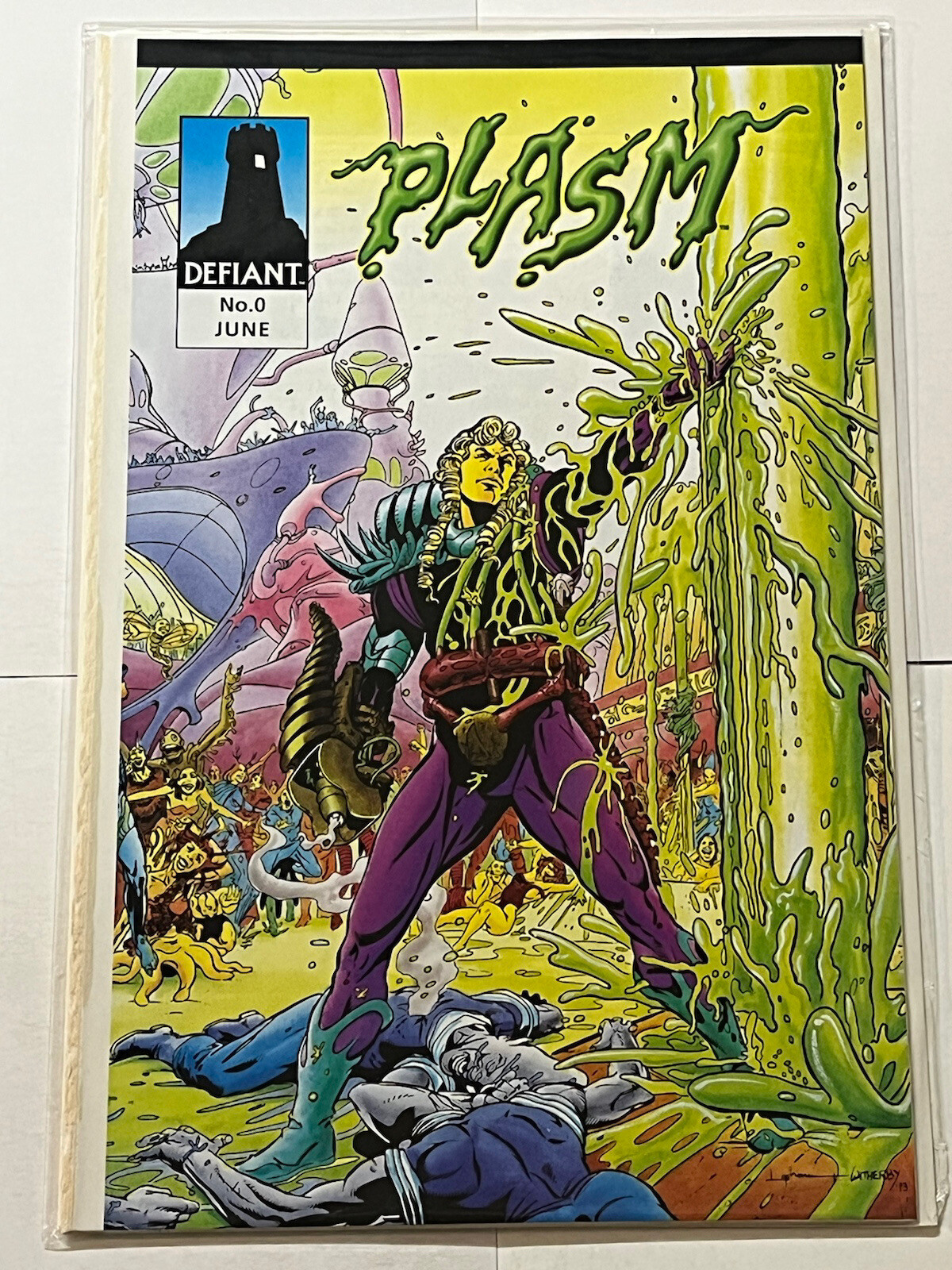 Plasm #0 Jim Shooter Defiant Comics 1993 1st Appearance Warriors of ...
