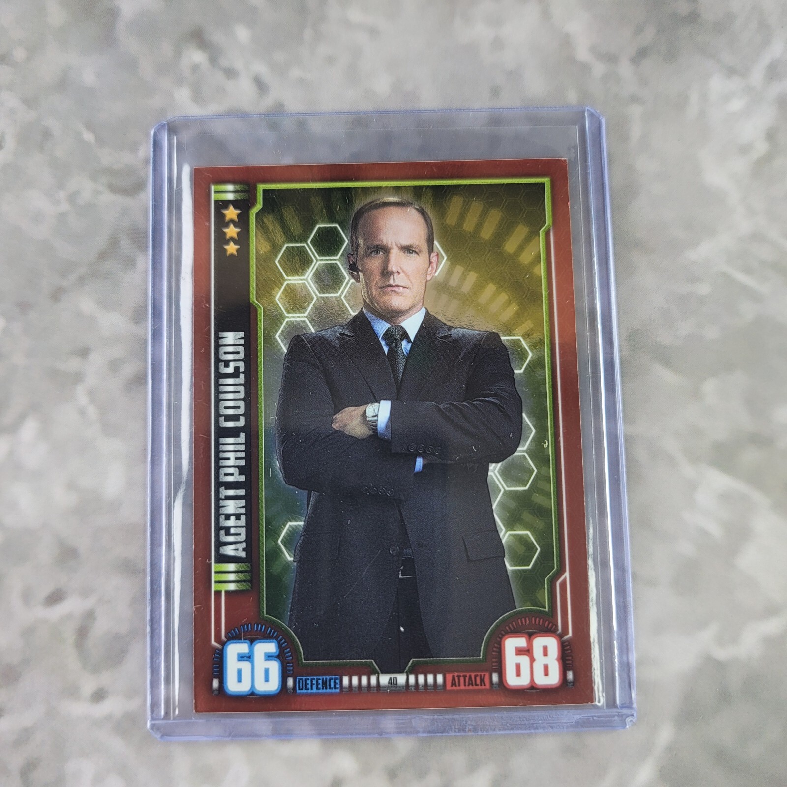 Marvel Topps Holofoil MCU Hero Attax 2010 Trading Card W/ Top Loader ...