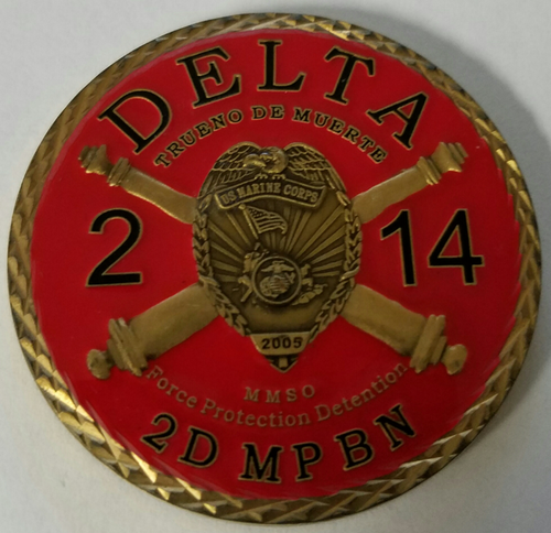 USMC Marine Corps Delta 2D MPBN 2nd Division Military Police Battalion ...