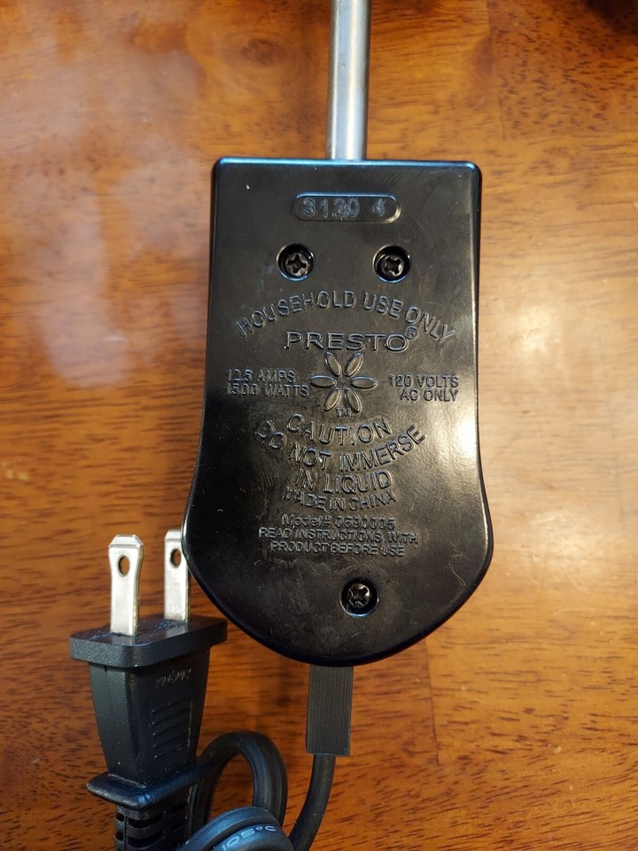 Presto #0690005 Heat Controller Electric Skillet Fry Pan | eBay