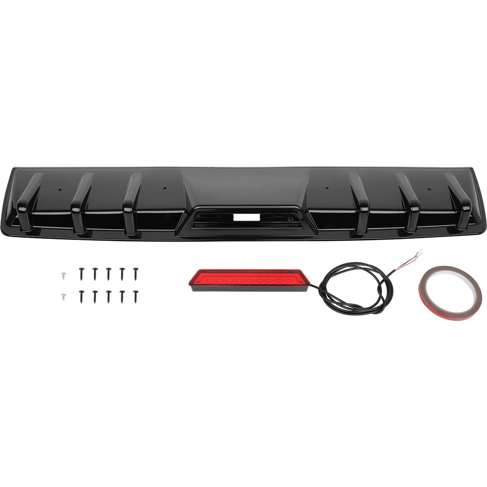 For Honda HR-V 2016-2025 Rear Bumper Diffuser Lip W/LED Tail Light ...