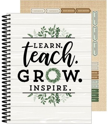 Farmhouse Teacher Planner, Paperback by Carson Dellosa Education (COR ...