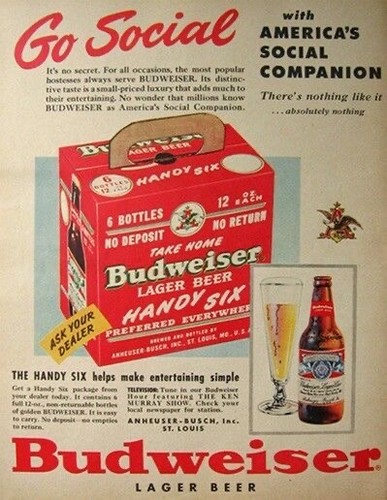 Budweiser Bud Light Beer Advertising Metal Sign 8x12in Vintage Frogs ...