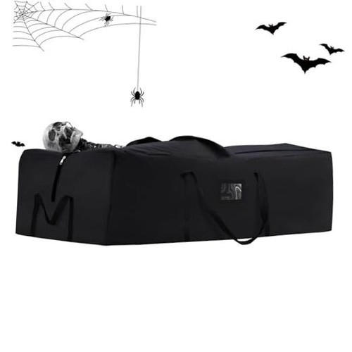 Halloween Storage Bag, Fits Up 12 Ft Skeleton-Heavy Duty Holiday ...
