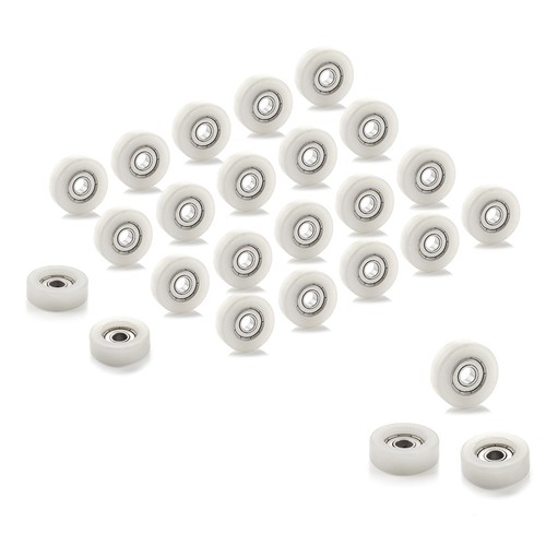 20x Sliding Door Rolls Guide Roll Ball Bearing for VW Transporter T5 V ...