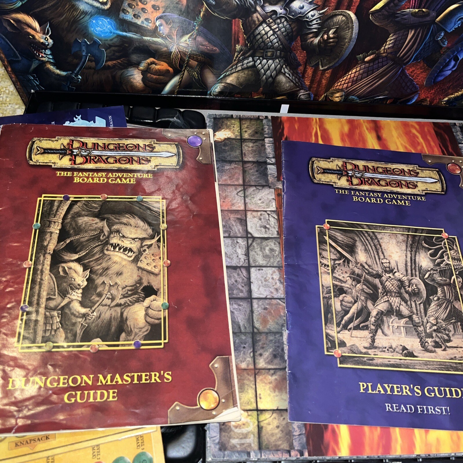 Hasbro 47869 Dungeons & Dragons Board Game Parker 2003 5023117707391 | eBay