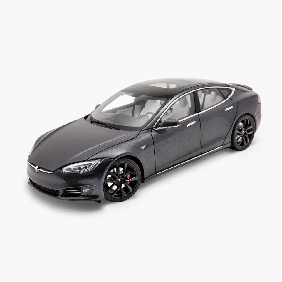 TESLA 1:18 Scale Model S Diecast Model Car 5 Colors Official Goods | eBay