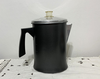 Vintage 9 Cup Mirro Aluminum Percolator Coffee Pot Stove Top Camping | eBay