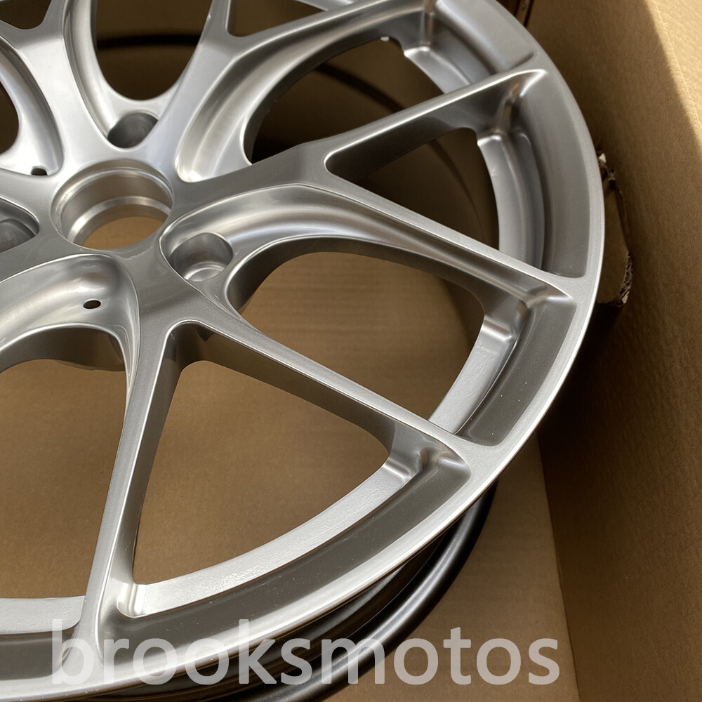 17" NEW STYLE HYPER SILVER WHEELS RIMS FITS FOR SMART FORTWO 3X112 17x7 ...