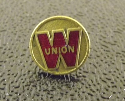 Vintage Union Workers Enameled Lapel Pin Hat Pin shirt Pin Screwback | eBay