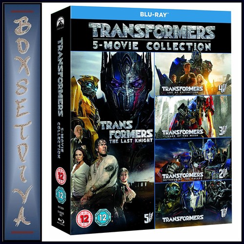 TRANSFORMERS - 5 MOVIE COLLECTION BOXSET *BRAND NEW BLU-RAY | eBay
