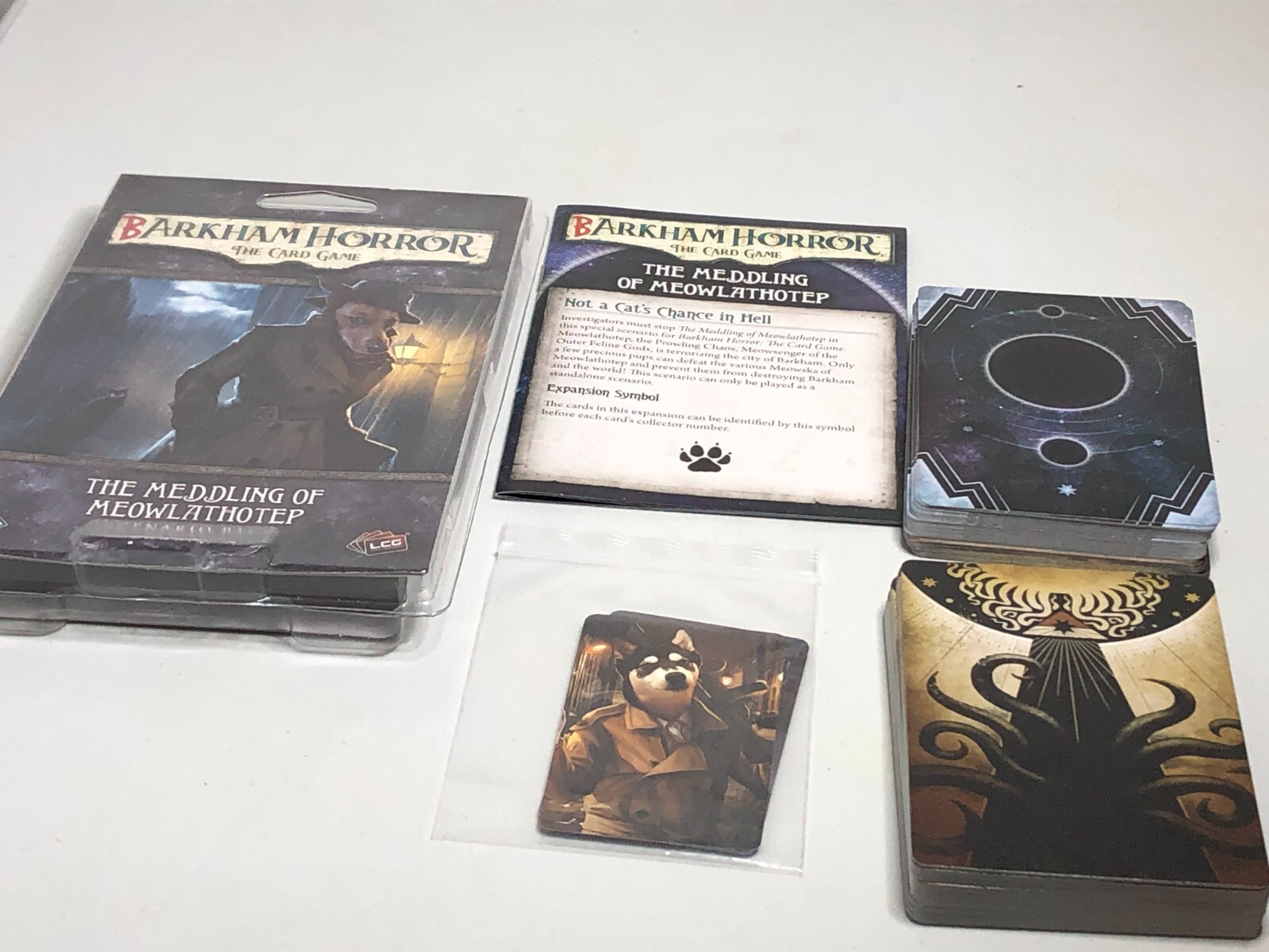 Barkham Horror The Meddling of Meowlathotep Arkham Horror LCG Fantasy ...