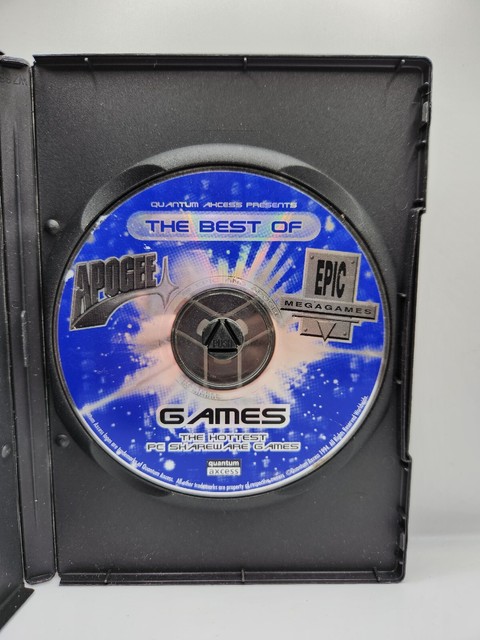 Best Of Epic Mega Games And Apogee Games (PC CD-ROM MS DOS) Quantum ...