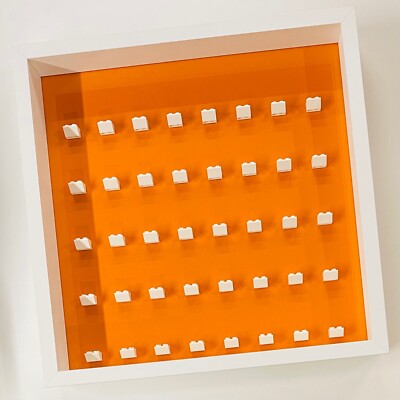 Large Case Display Frame For Lego ® General Minifigures 37cm Orange ...