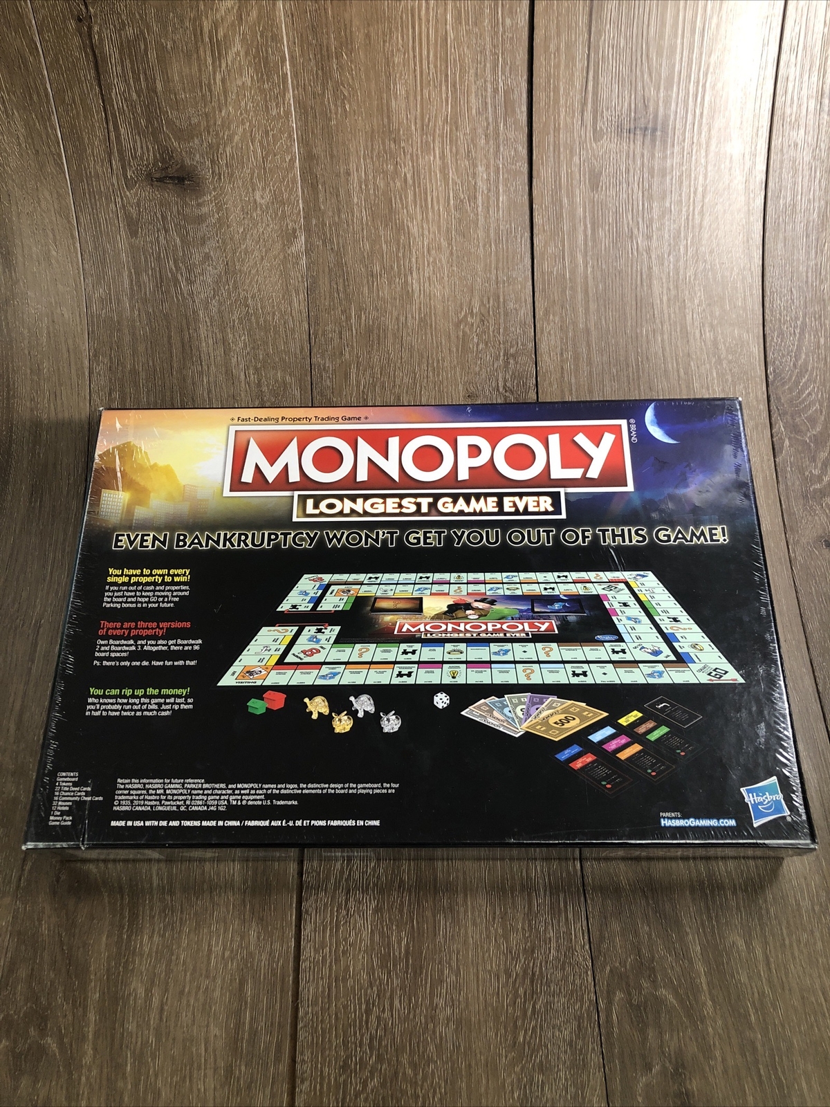 Hasbro E8915000 Monopoly Longest Game Ever Edition for sale online | eBay