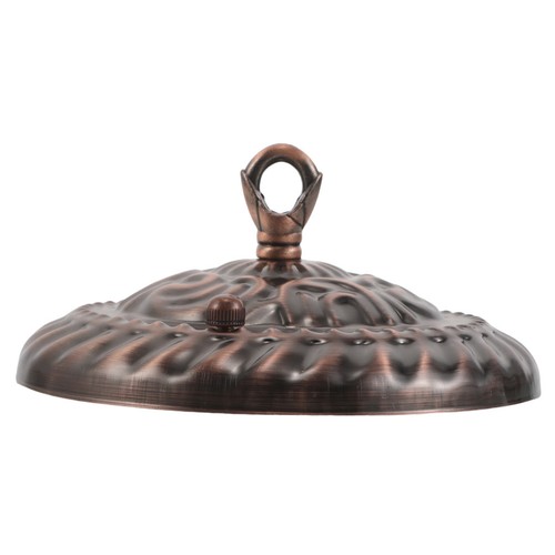 Ceiling Canopy: Ceiling Light Cover Plate With Pendant Lamp Hook - Iron ...