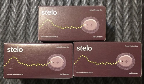 Stelo Glucose Biosensor Kit - 6 Continuous Gluscose Monitors Dexcom | eBay