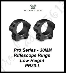 VORTEX OPTICS Pro Series 30MM Riflescope Rings - Low Height - PR30-L | eBay