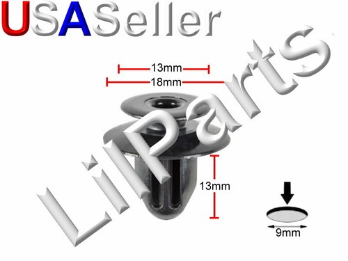 Toyota Rocker Moulding Clips 75867-02010 75867-AA010 75867-33030 ...