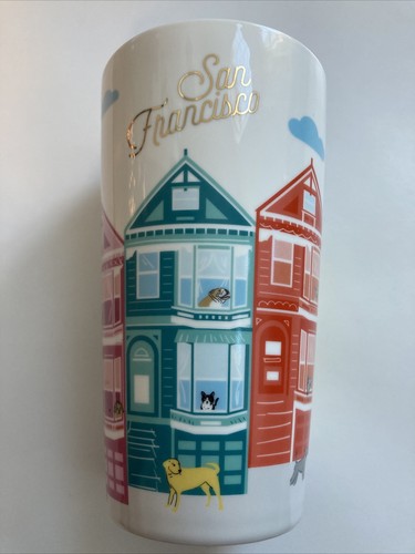 Starbucks Local Collection Ceramic Tumbler "Painted Ladies" SAN ...