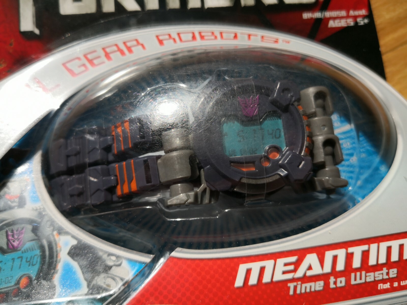 TransFormers Movie, Real Gear Robots Decepticon MEANTIME action figure ...
