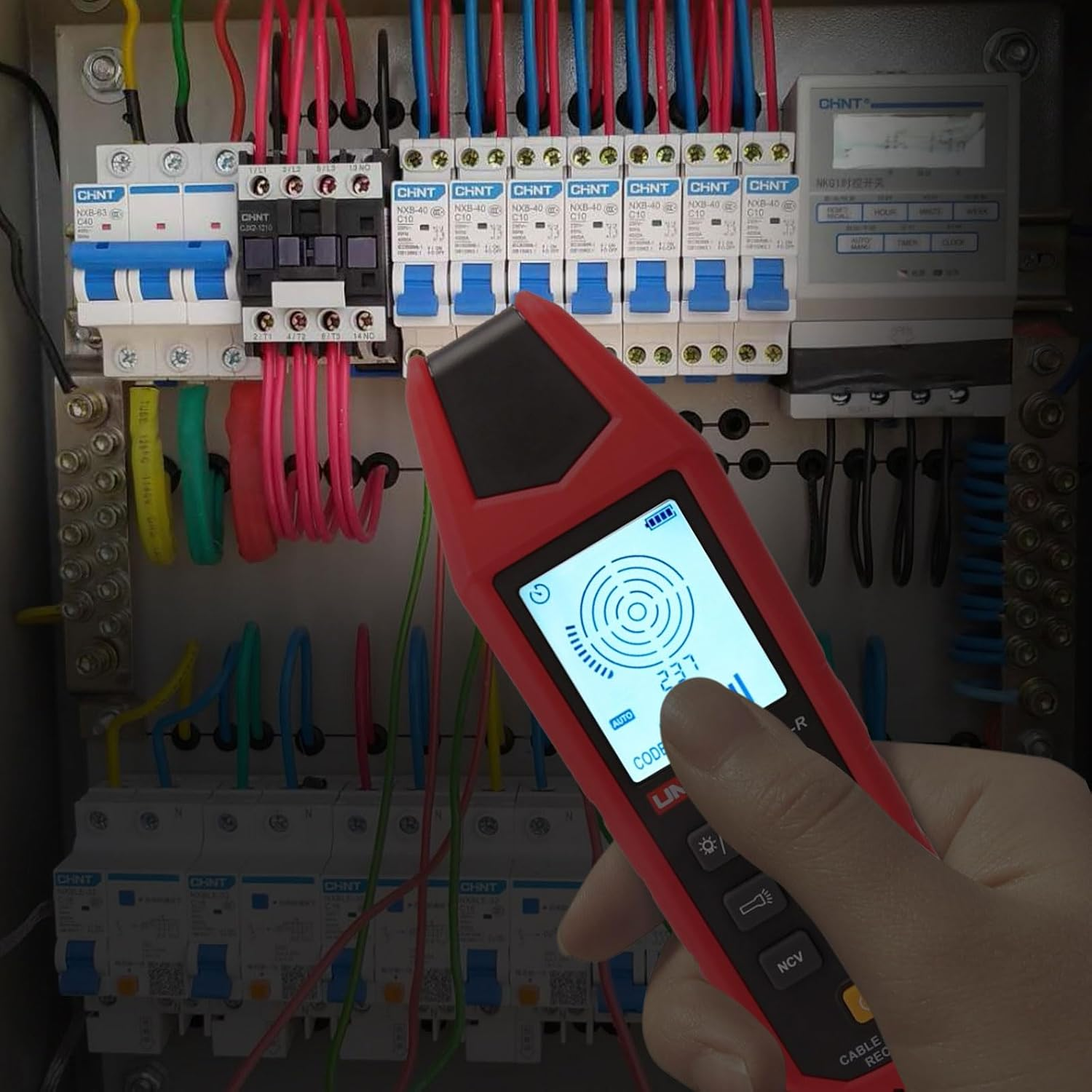 AC/DC Advanced Circuit Tracer and Breaker Finder Kit, Wire Tracer ...
