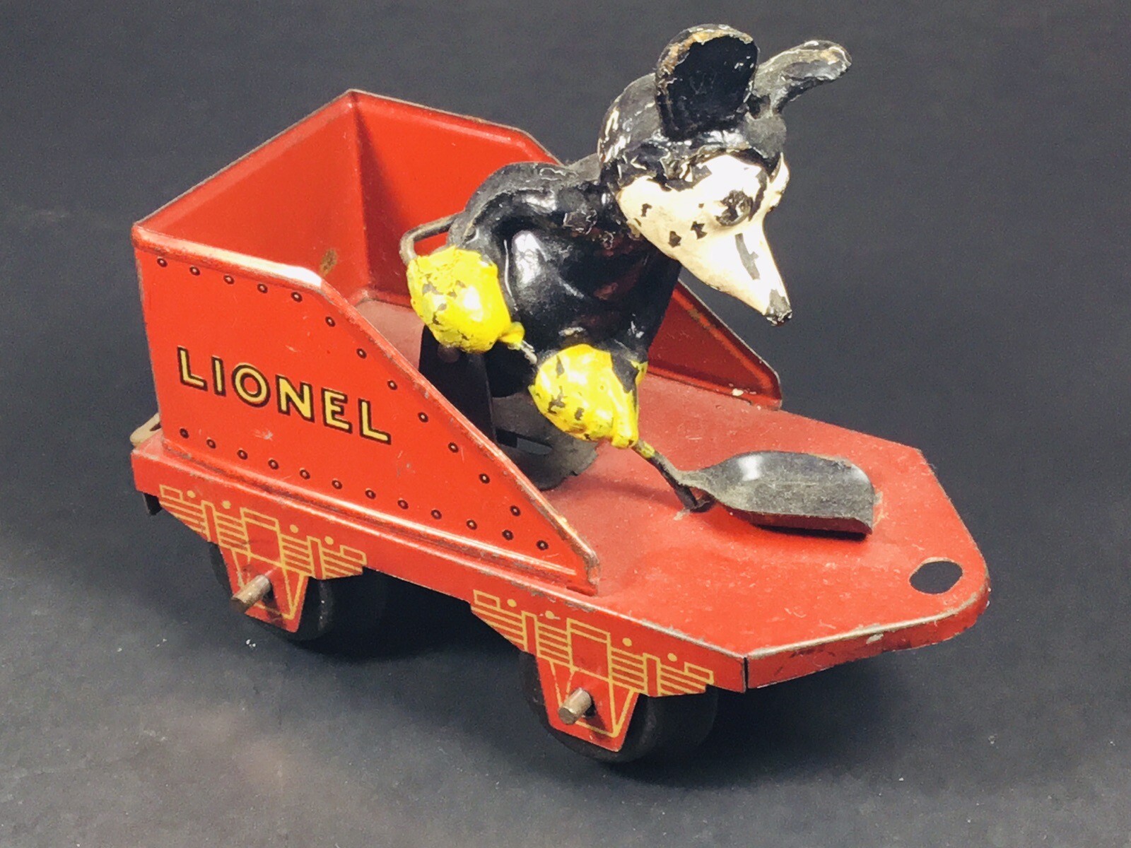 Original 1935 Lionel Mickey Mouse Disney Circus Train Set with Stoker ...