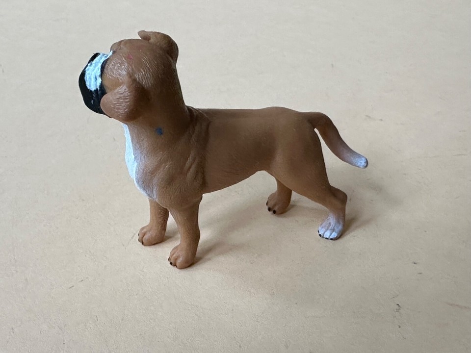 Schleich Dog Boxer Female 16390 Retired 2013-2016 Farm Pet Collectible ...