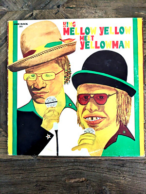 Reggae Vinyl 1980's King Mellow Yellow Meet Yellowman LP Classic ...