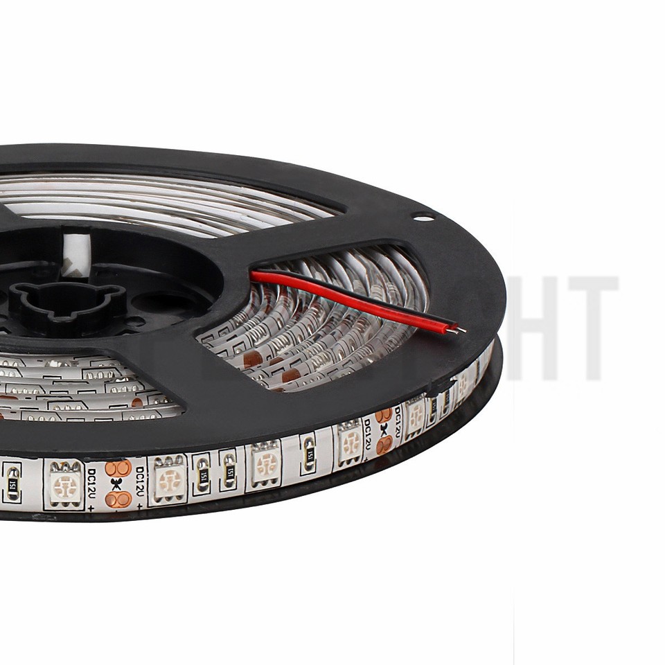 10PCS Blue LED Strip Light 300 LEDs Waterproof 5050 SMD Flexible Tape ...