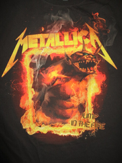 Metallica Concert Fire