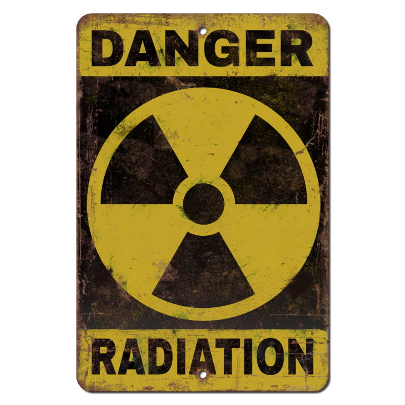 Radiation Warning Sign Radiation Warning Signs – Splitter NDT Inc.