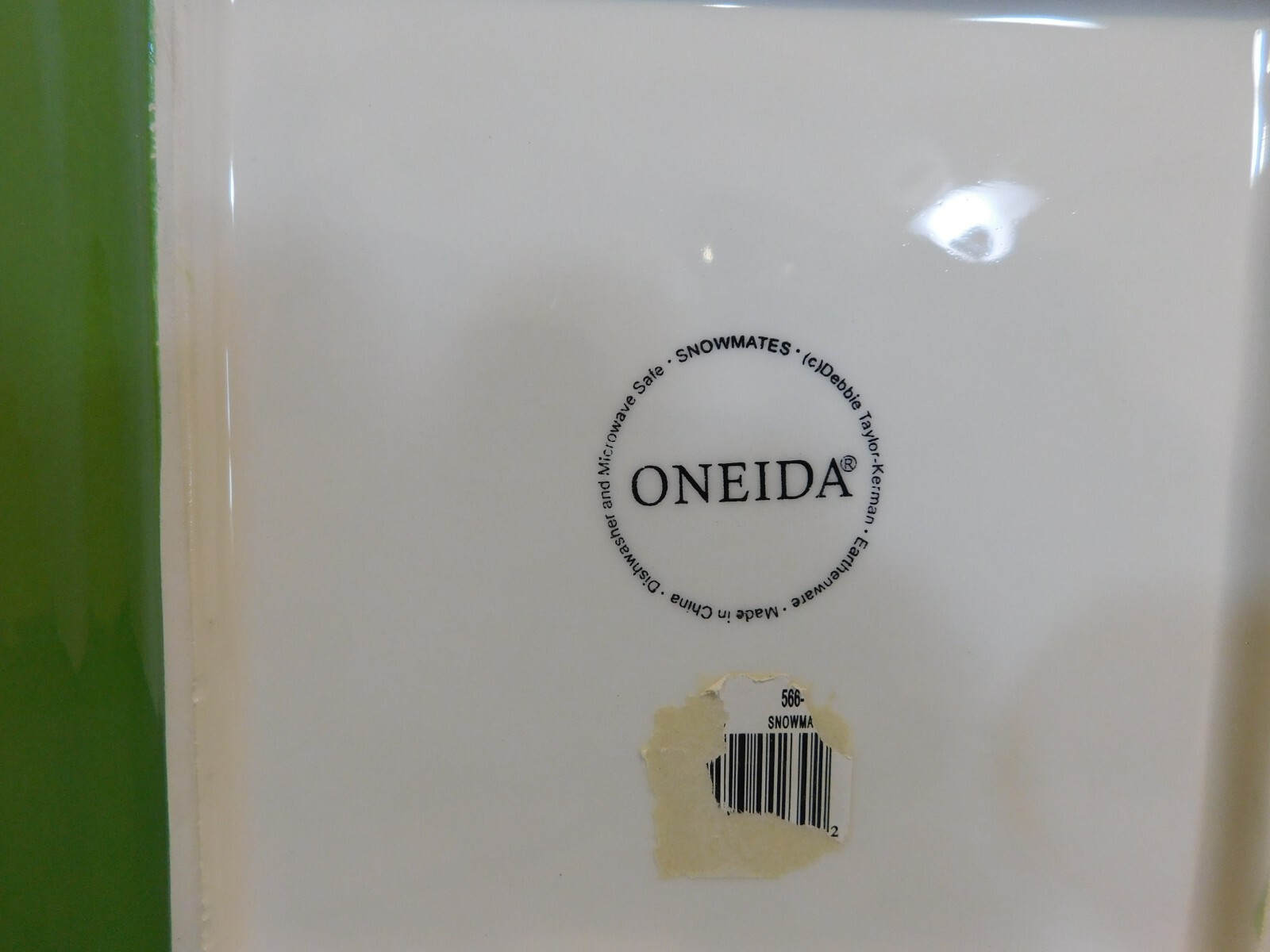 Oneida Square Snowmates Christmas Snowman Serving Dish | eBay