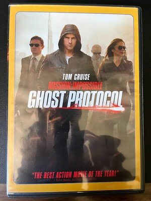 Mission: Impossible: Ghost Protocol (DVD, 2011) Tom Cruise 97363558842 ...