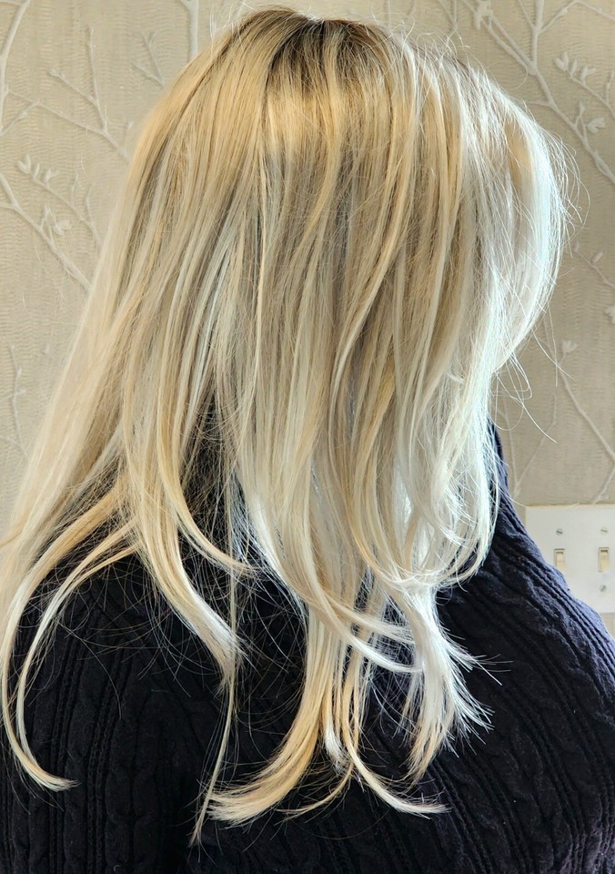 LOCKLAN WIG Estetica 100% HAND-TIED HIGH SOCIETY COLOR IN SILVERSUNRT8 ...