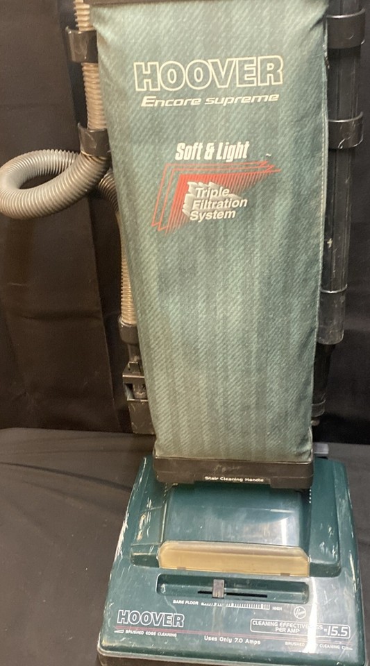 Hoover Elite Encore Supreme Vacuum Used Working Needs Bags | eBay