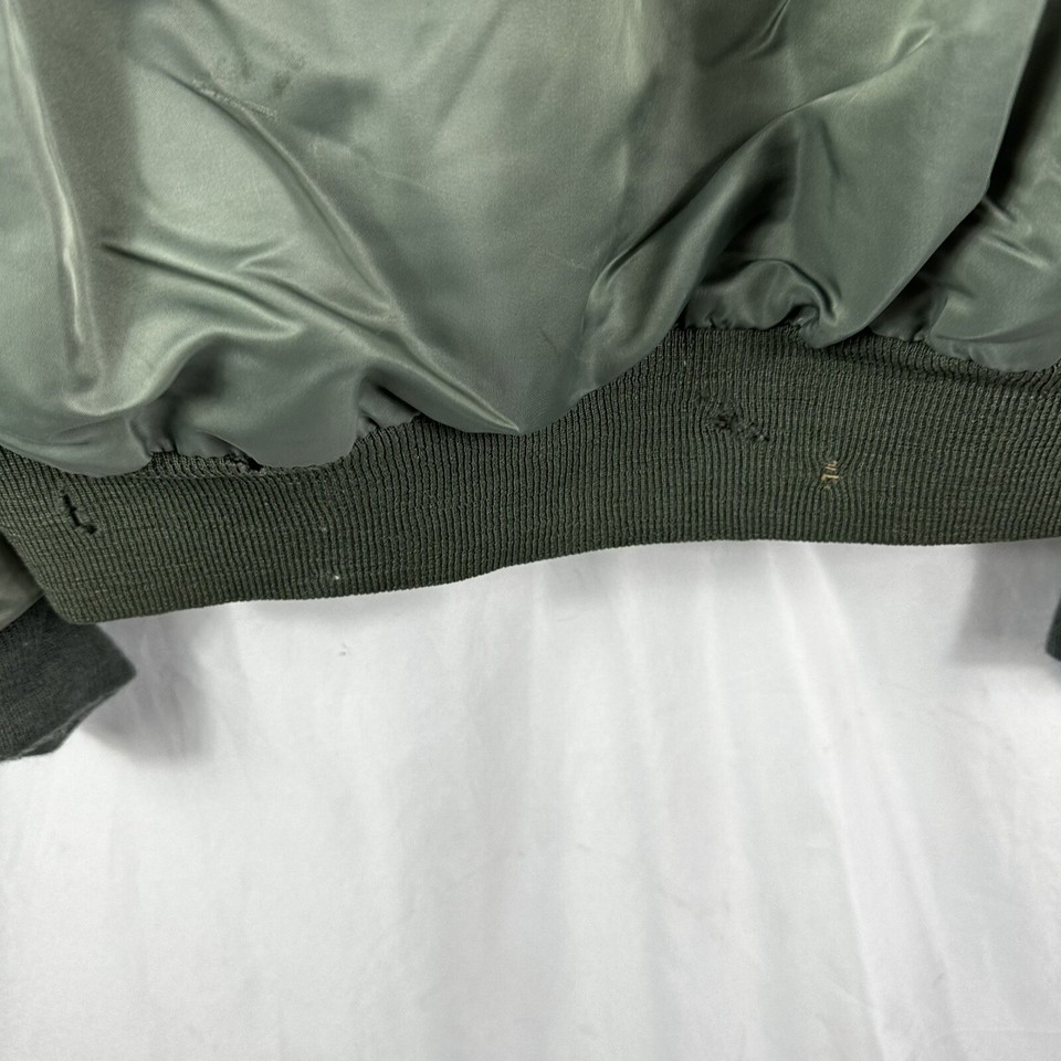 Original 1950s Vietnam War B-15D Flight Jacket Army Named | eBay