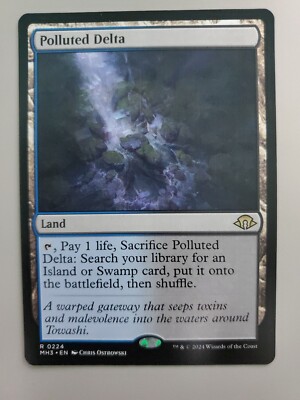 MTG Polluted Delta Modern Horizons 3 0224 Regular Rare | eBay