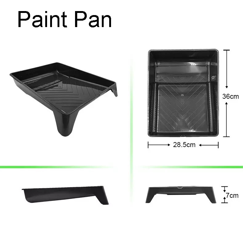 Long Handled Paint Roller Set Extendable High Reach Ceiling Paint ...