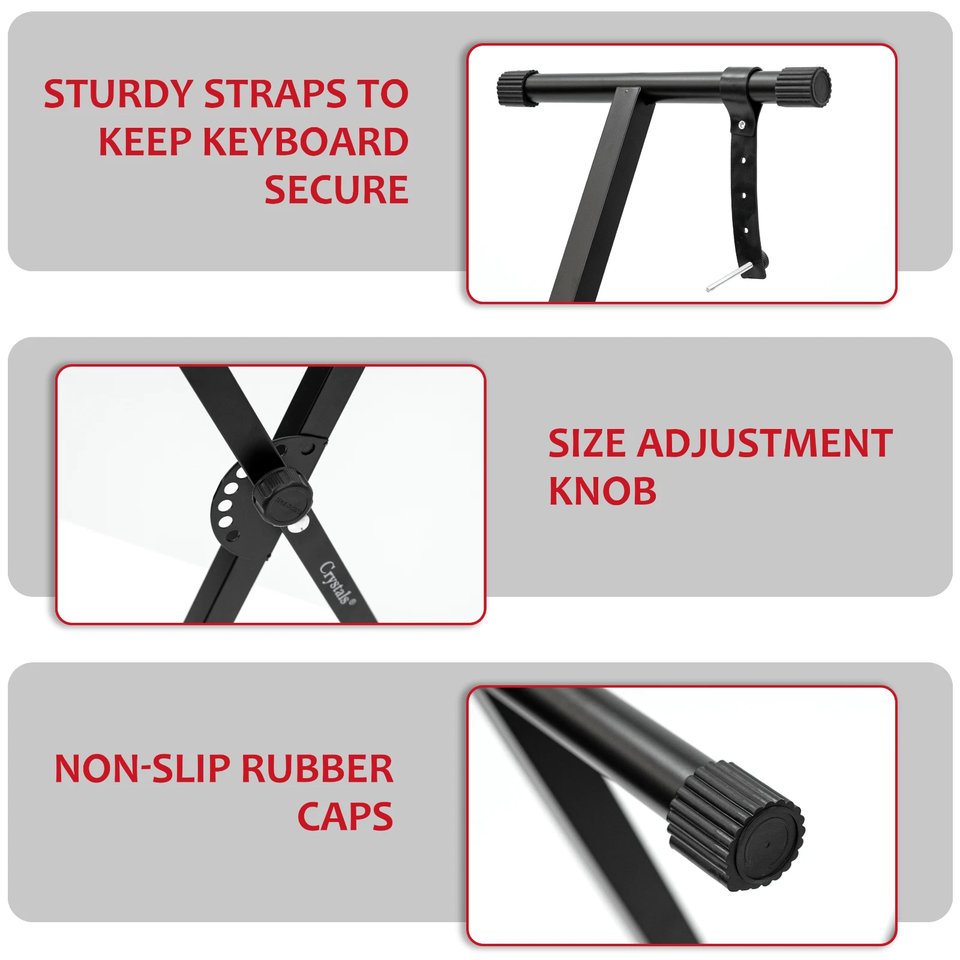 Electronic Piano Single X Shaped Music Keyboard Standard Rack ...