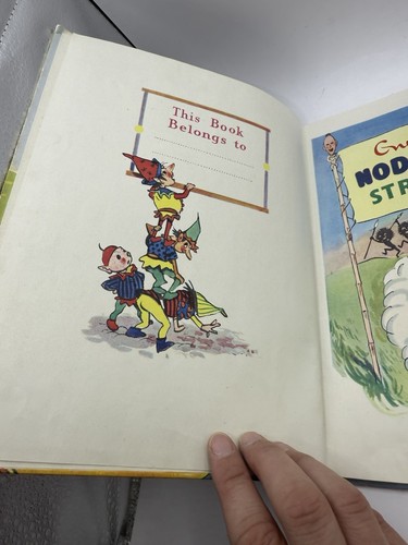 NODDY Colour Strip Book Enid Blyton Undated 1954 Or Prior Hardcover ...