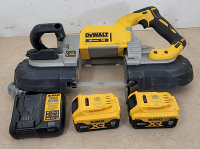 Dewalt DCS374 Brushless Cordless Variable Speed Band Saw 20v + 2 5.0 ...