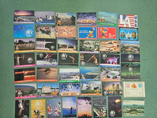 Los Angeles Olympics 1984 Unused Postcards LA Olympic Games New Lot of ...