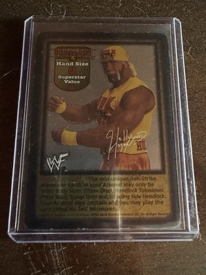 2002 WWE Raw Deal Trading Card Game Expansion 6: Summerslam Foil Hulk ...