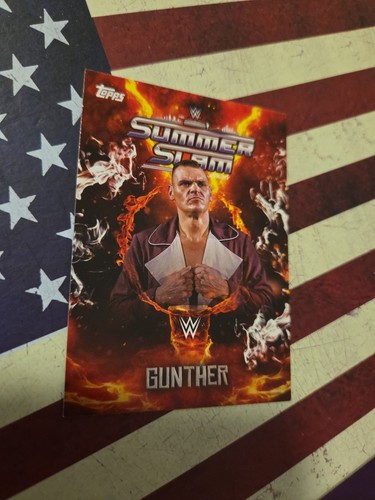 Topps WWE Gunther Summerslam 2025 Special Edition Wrestling Trading ...