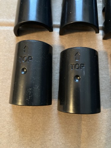 Wire Shelf Clips Shelving Split Sleeves Lock Metal Rack Fits 1" Post 42 ...