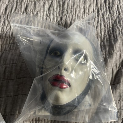Marilyn Manson mask VIP merch with Evidence Bag | eBay