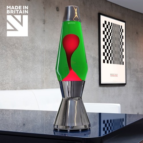 Mathmos Astro Lava Lamp - silver - green/red | eBay Australia