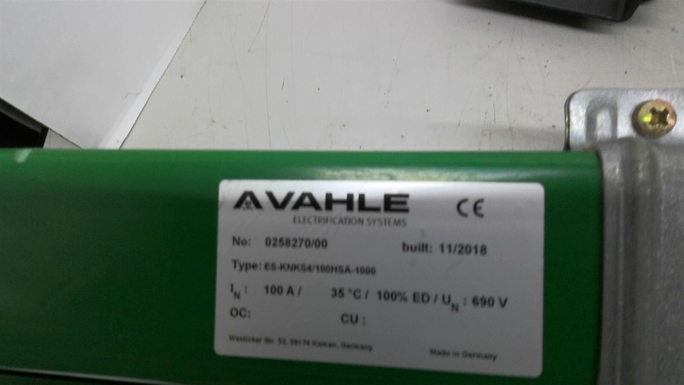 Vahle 0258270/00 / Vahle KSL 4/100 Power Rail | eBay