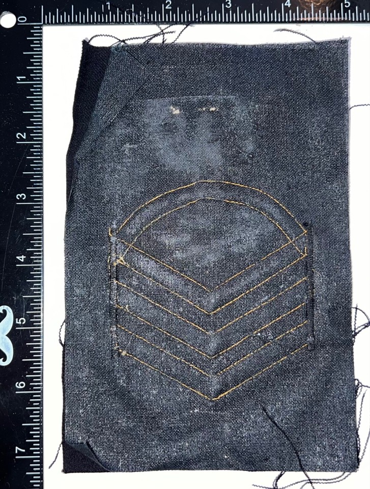 USN US Navy Radioman Chief Petty Officer CPO Rate SILVER BULLION Patch ...